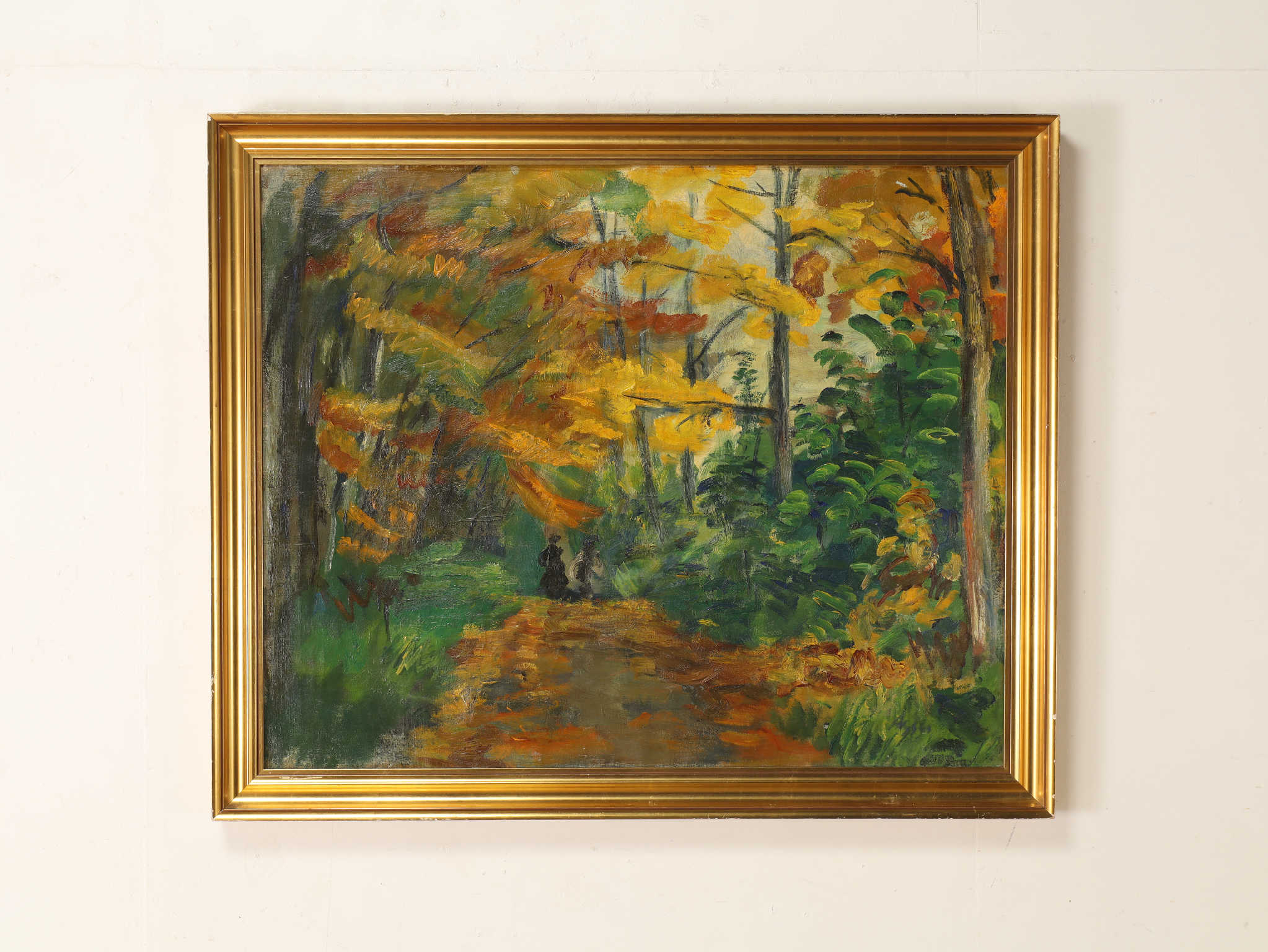 Knud Agger オイルペインティング | ロイズ・アンティークス | ヨーロッパのアンティーク/ヴィンテージ家具