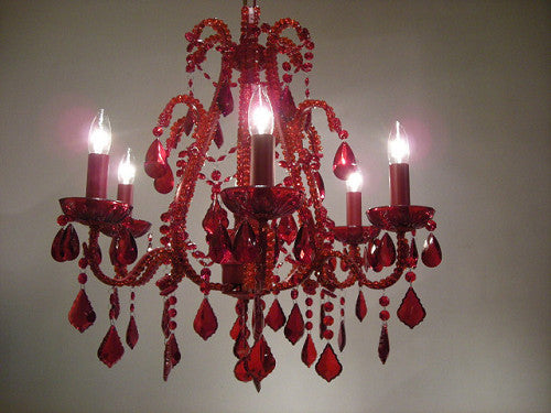 シャンデリア レッド | ロイズ・アンティークス | ヨーロッパのアンティーク/ヴィンテージ家具