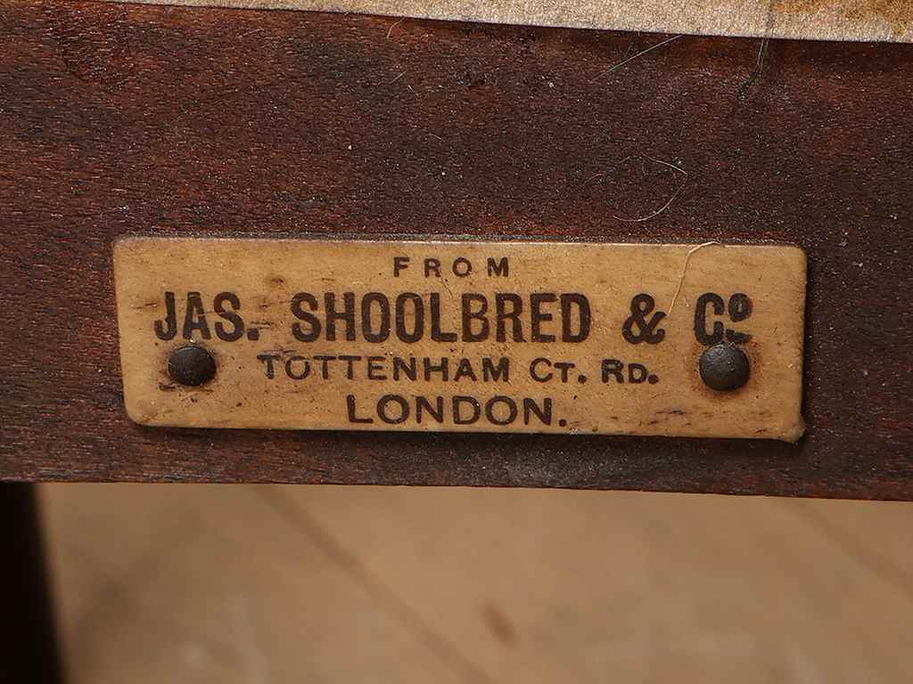 JAS SHOOLBRED & CO チェア | ロイズ・アンティークス | ヨーロッパのアンティーク/ヴィンテージ家具